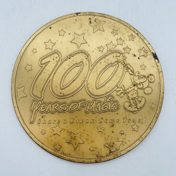 Disney | Office | Disney 0 Years Of Magic Coin Share A Dream Come True ...